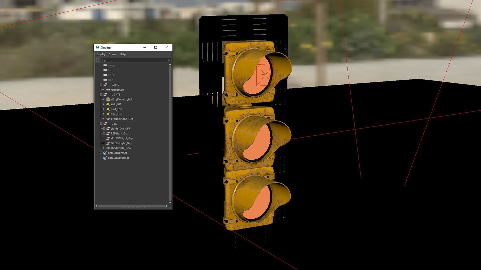 Traffic Light Model - TurboSquid 1463914