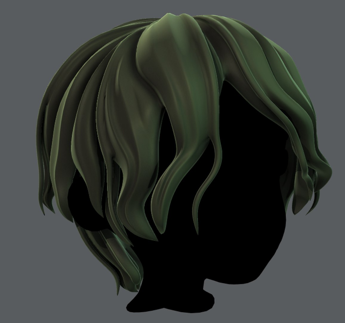 Hair style boy v57 3D model - TurboSquid 1374344