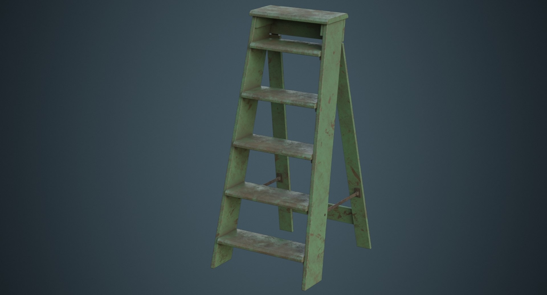 3D model step ladder 3b - TurboSquid 1443597