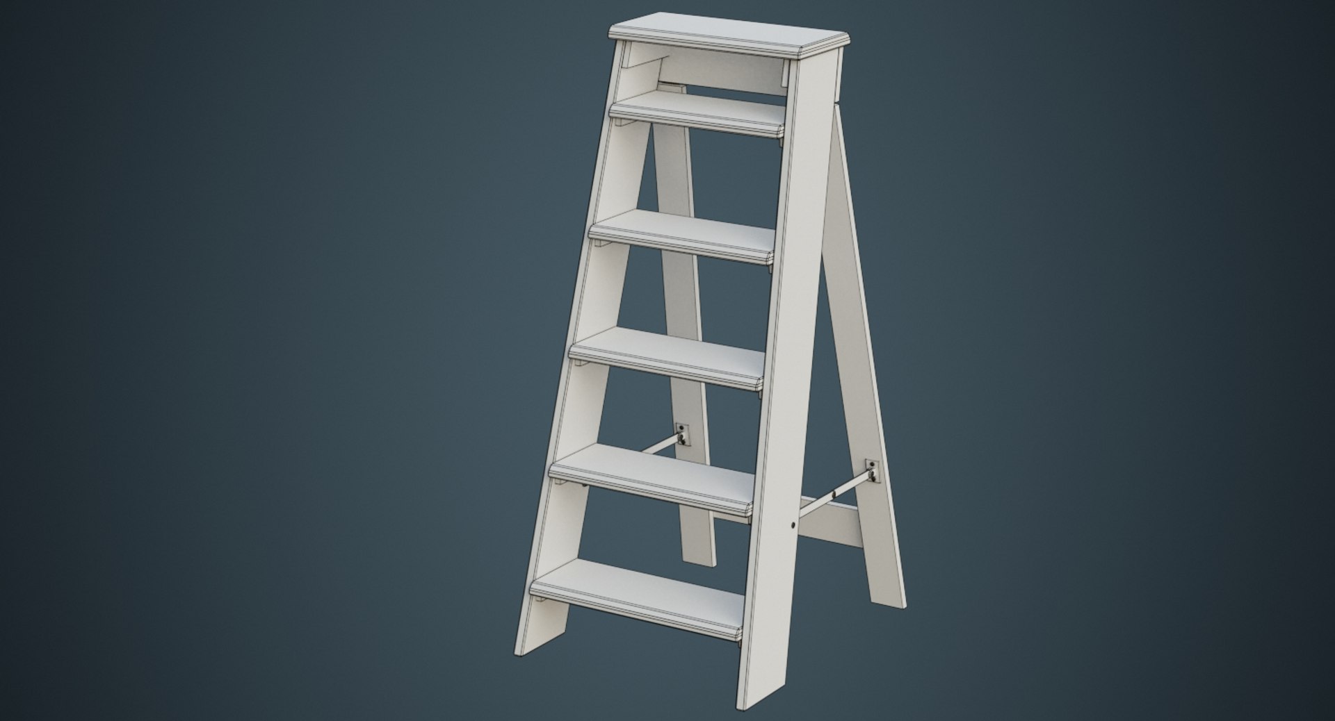 3D model step ladder 3b - TurboSquid 1443597