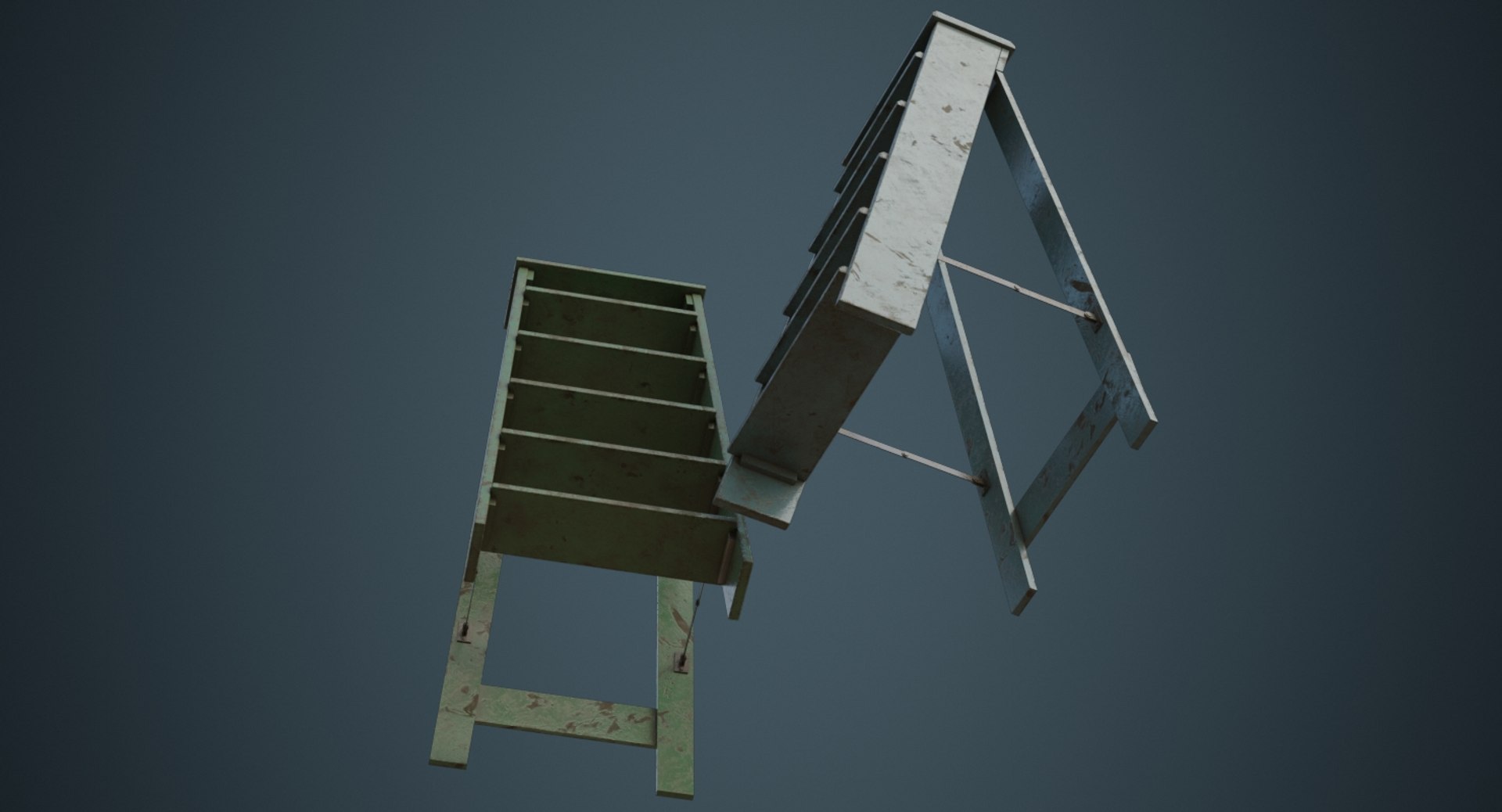 3D model step ladder 3b - TurboSquid 1443597