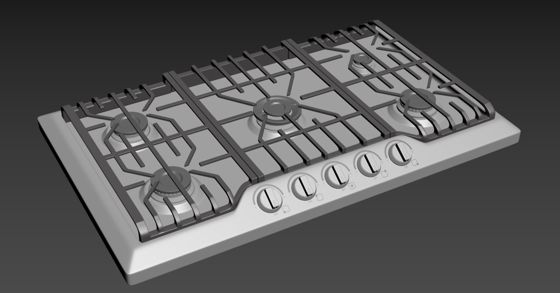 3D COOKTOP Model - TurboSquid 1966448