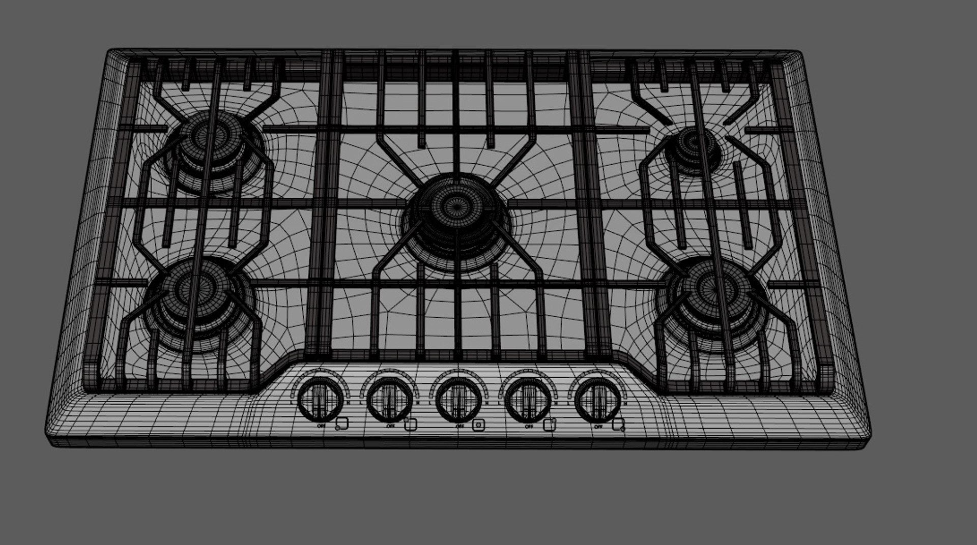 3D COOKTOP Model - TurboSquid 1966448
