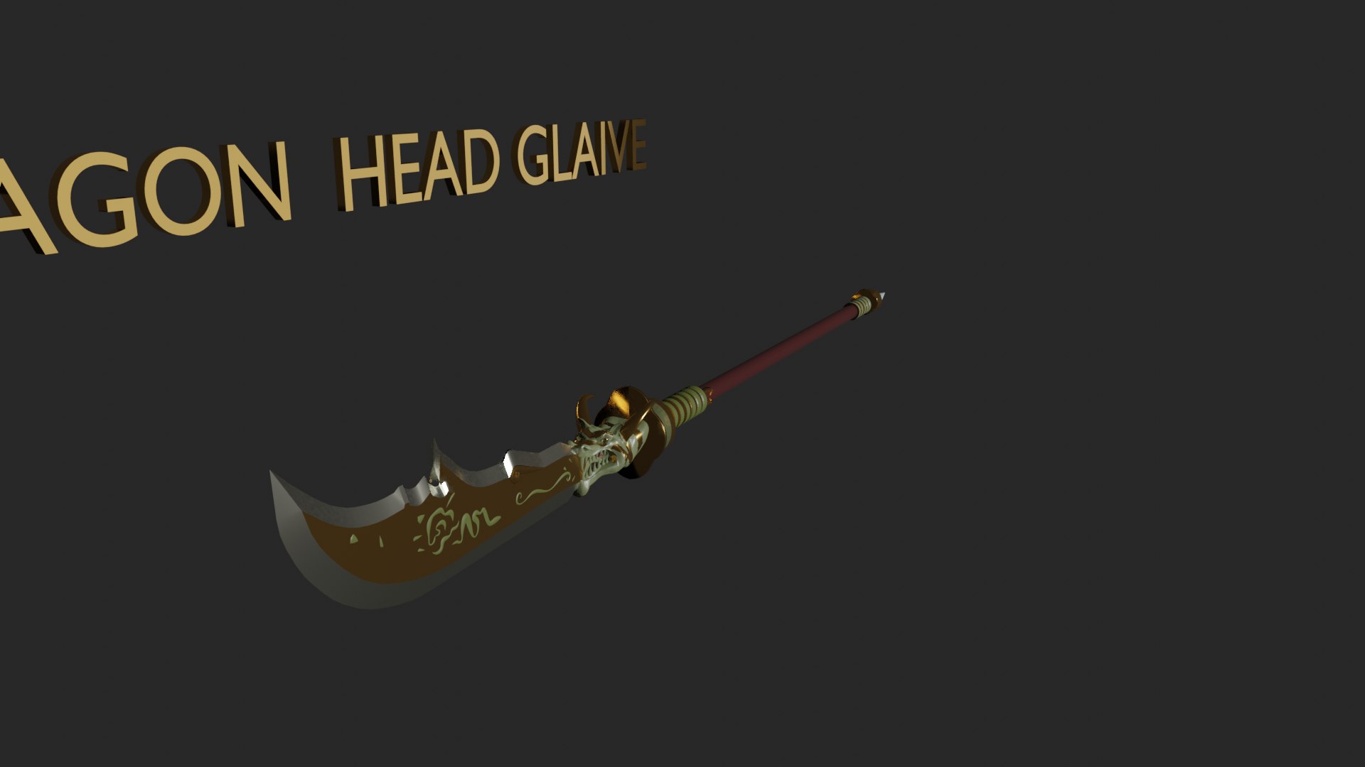3D Glaive Fantasy Dragon Model - TurboSquid 1703539