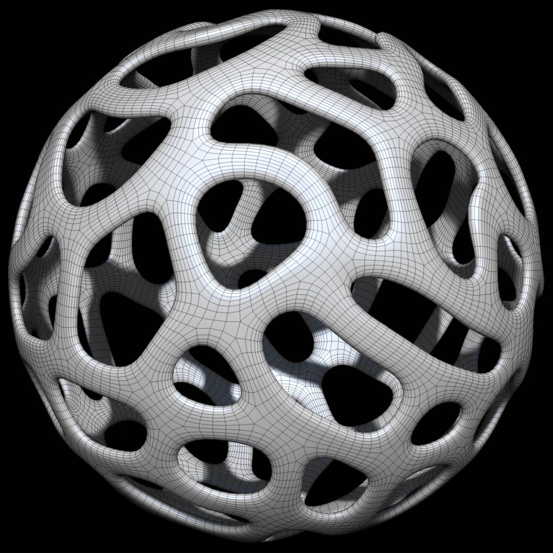 3D Sphere Design Model - TurboSquid 1169815