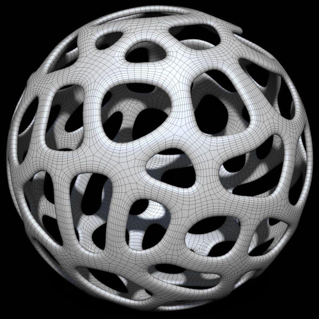 3D Sphere Design Model - TurboSquid 1169815