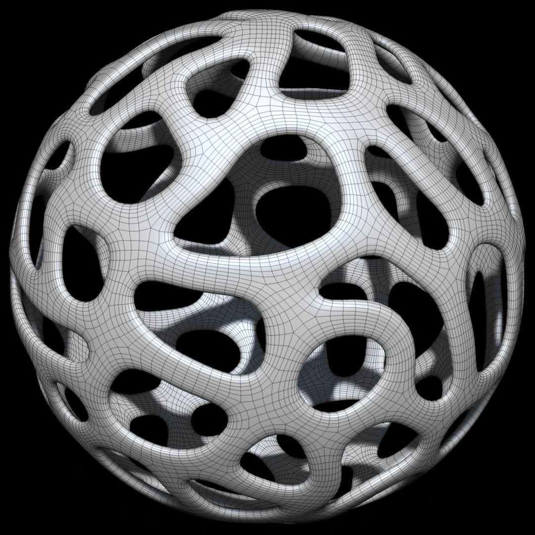 3D Sphere Design Model - TurboSquid 1169815
