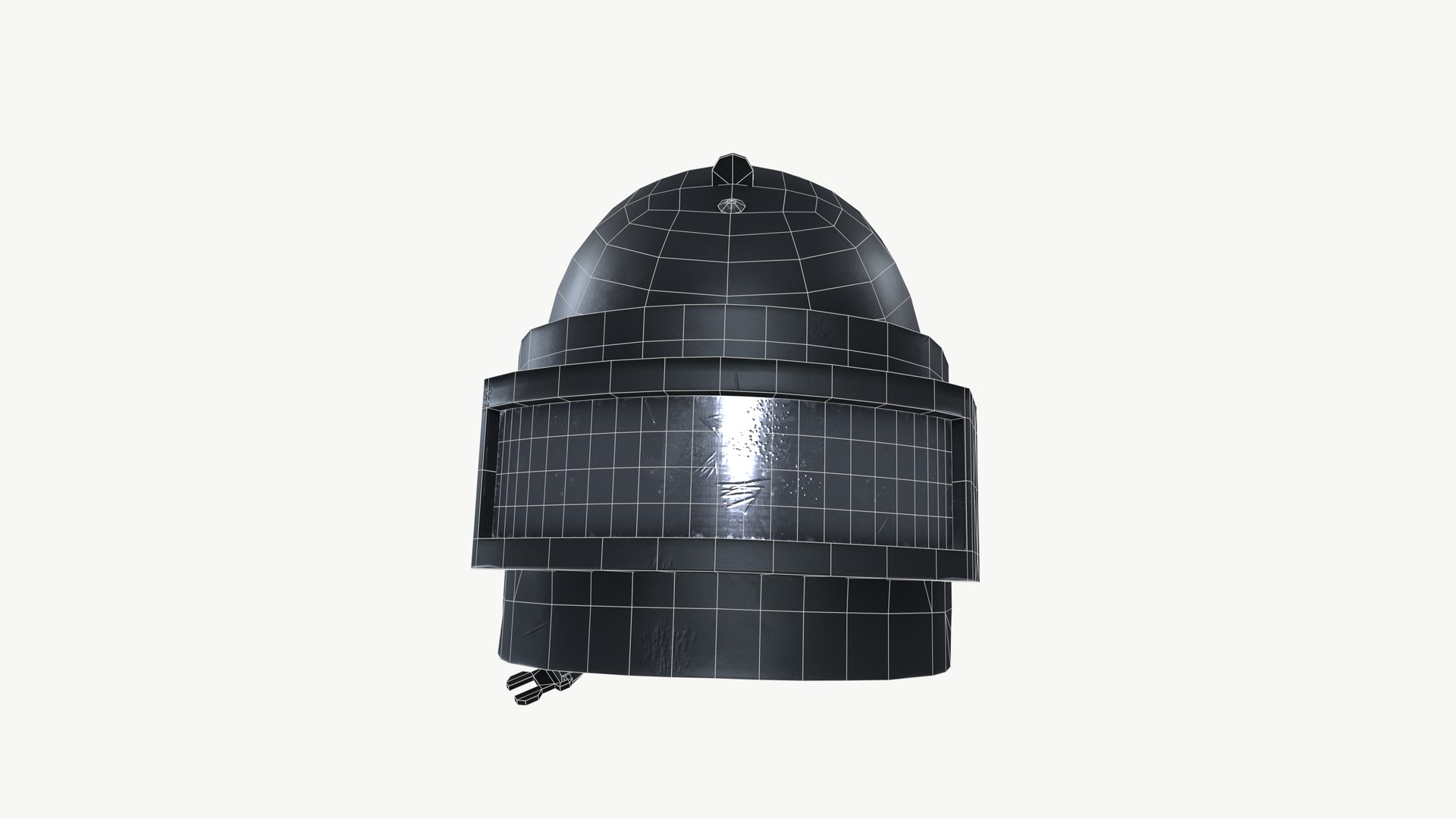 Combact Helmet 3D Model - TurboSquid 2333082