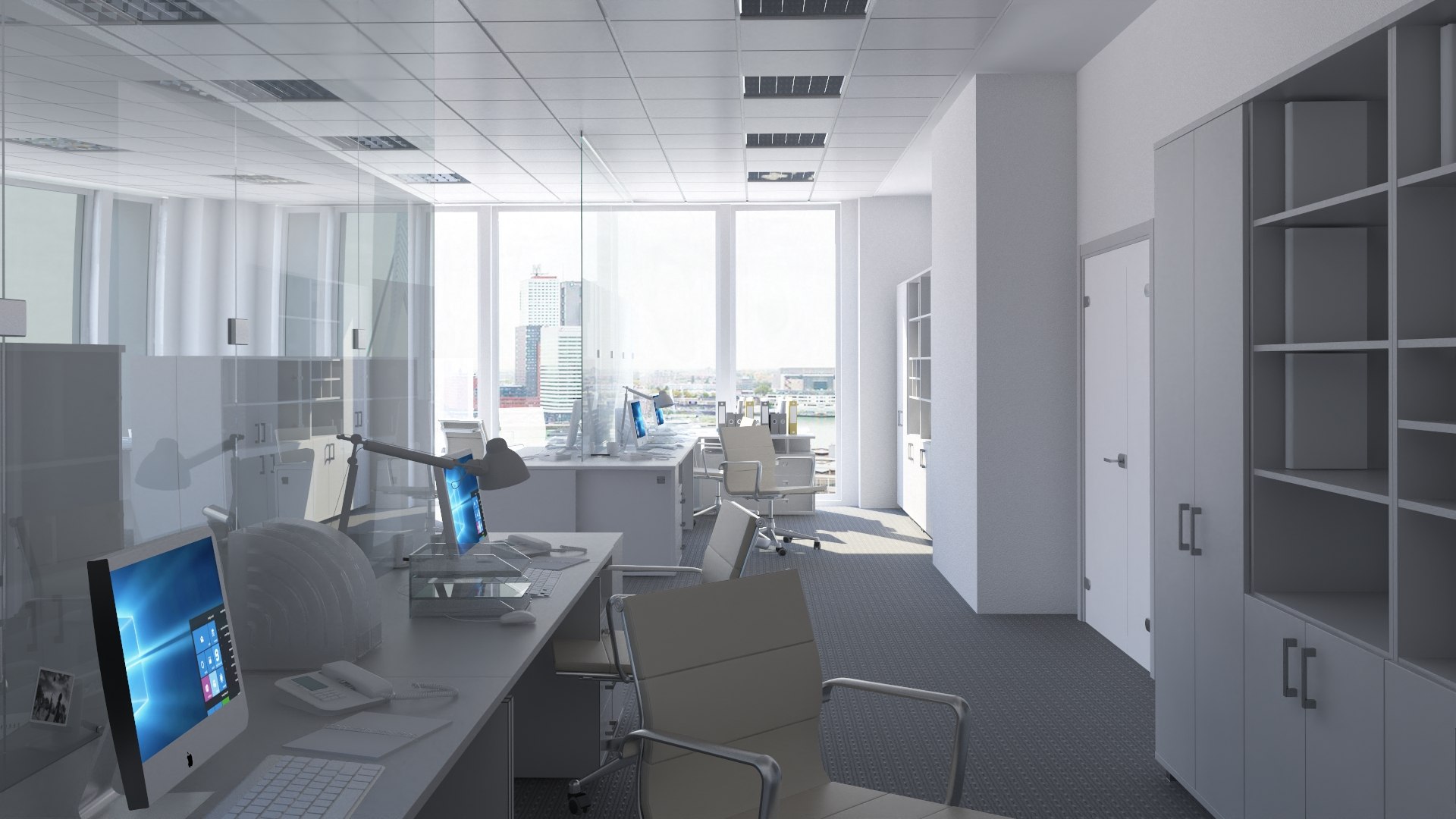 3D Office 2 model - TurboSquid 2010561