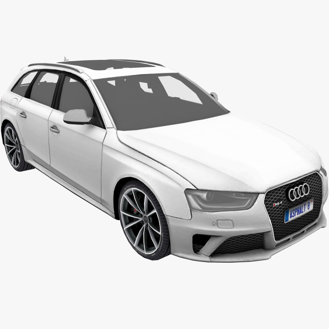 3D model Audi rs4 car - TurboSquid 1865554