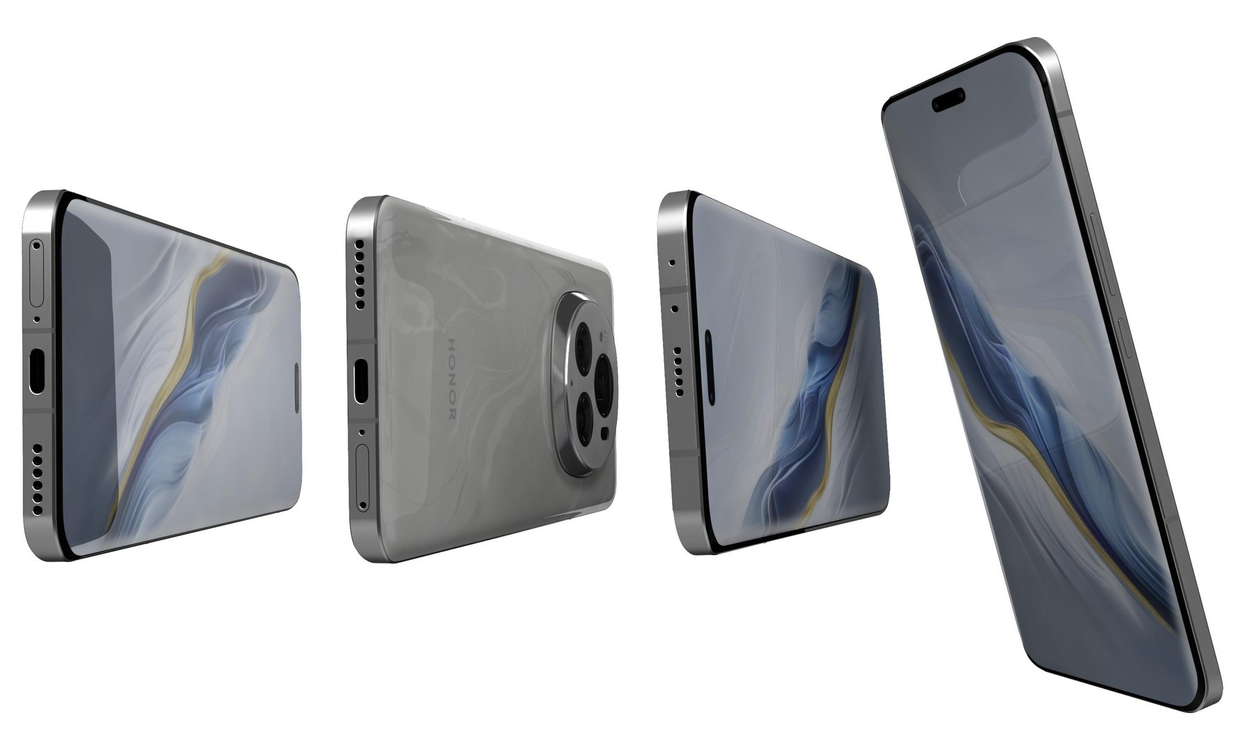 3D Honor Magic6 Pro White - TurboSquid 2180784