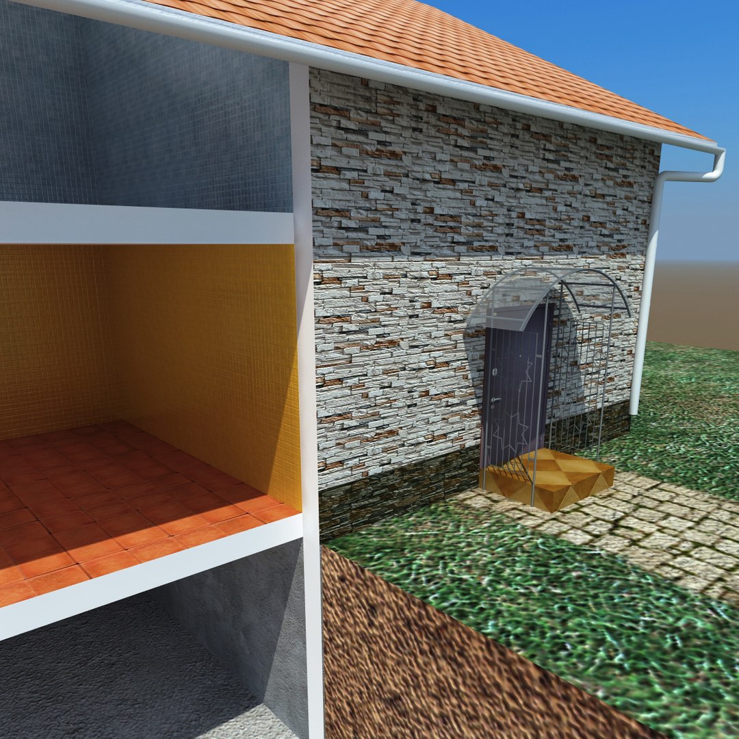 house cutaway scene max