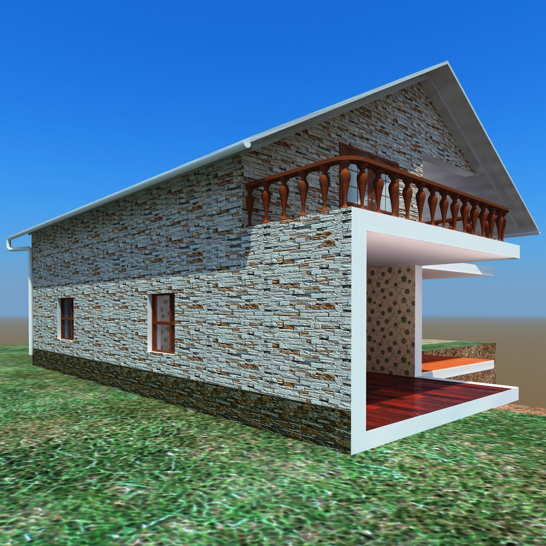 house cutaway scene max