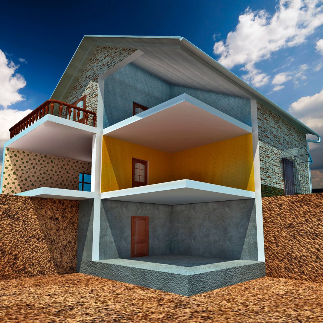 house cutaway scene max