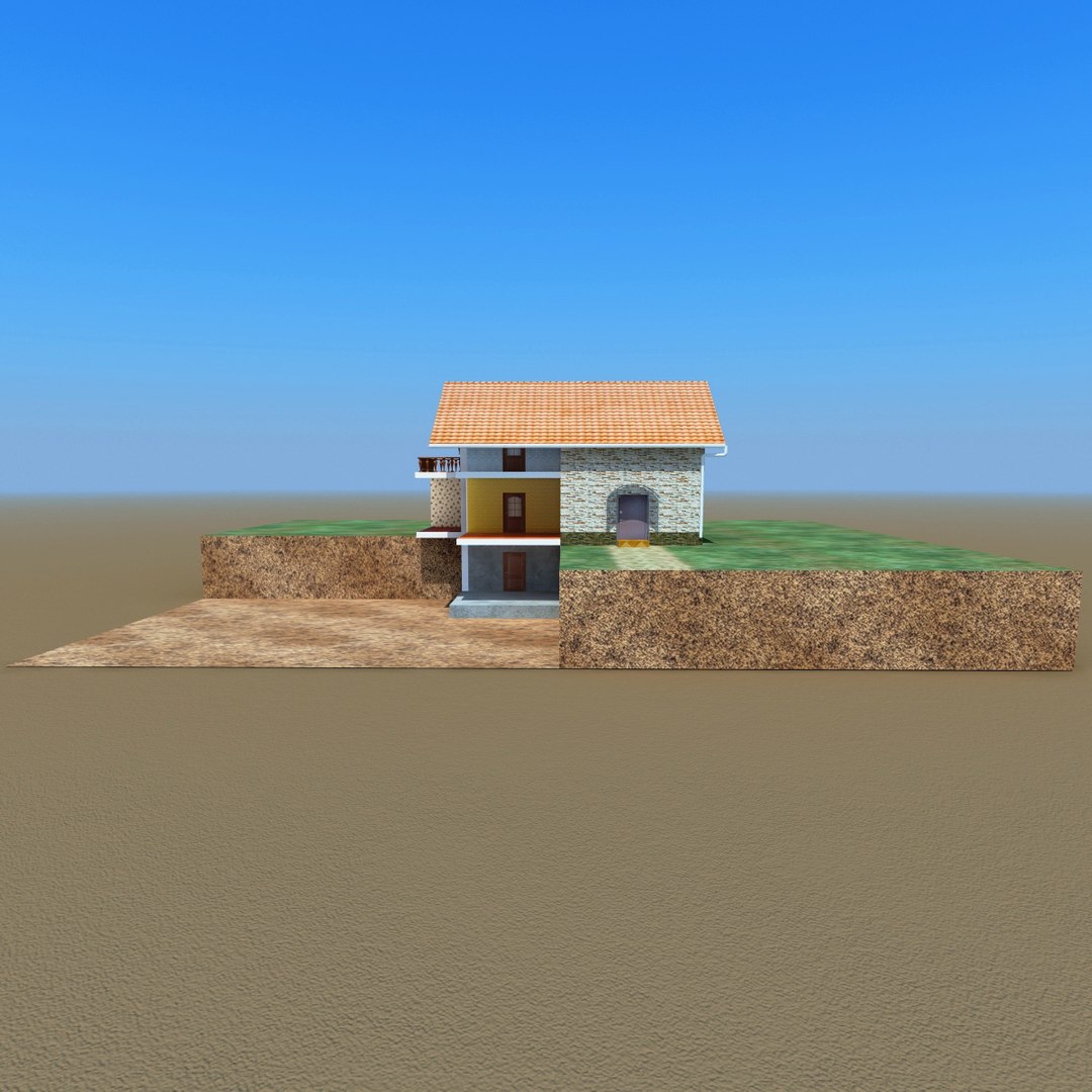 house cutaway scene max