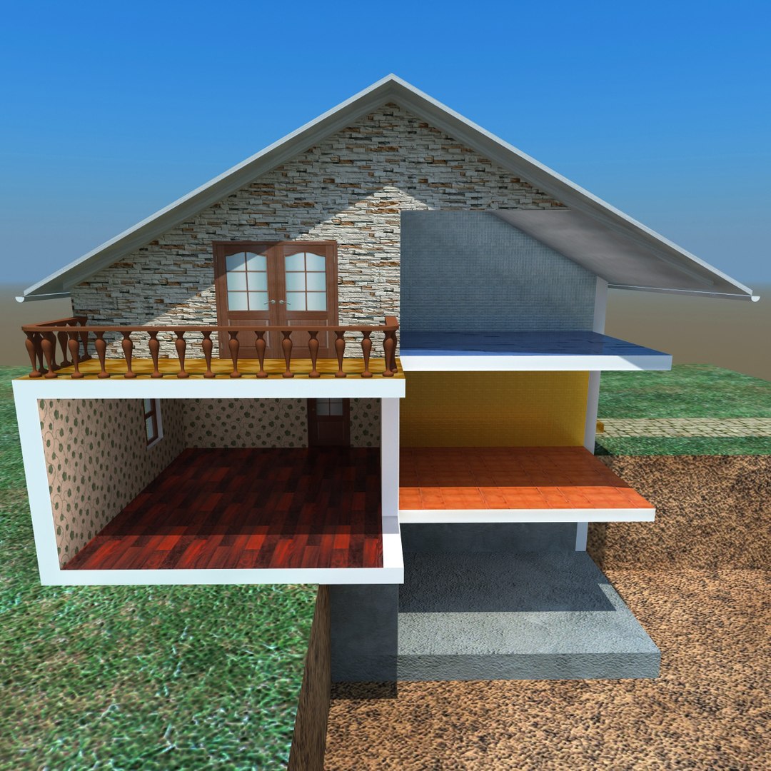 house cutaway scene max