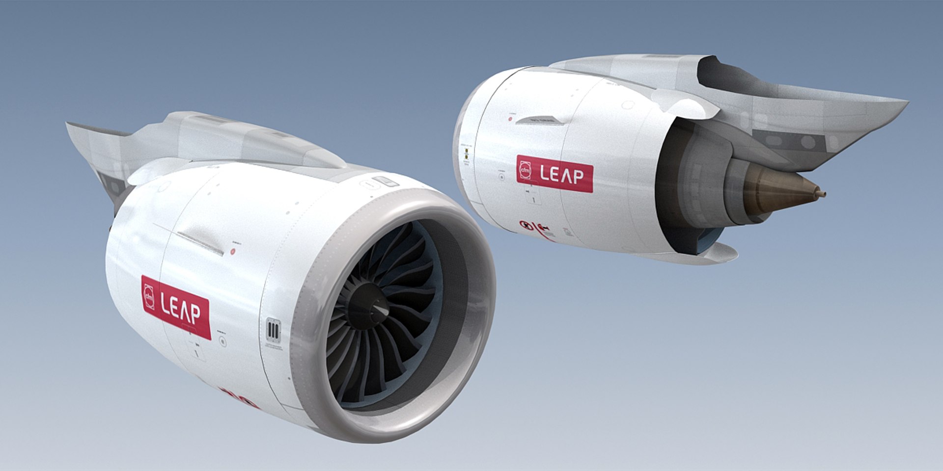 3D Cfm Leap-1a Jet Engine - TurboSquid 1222545