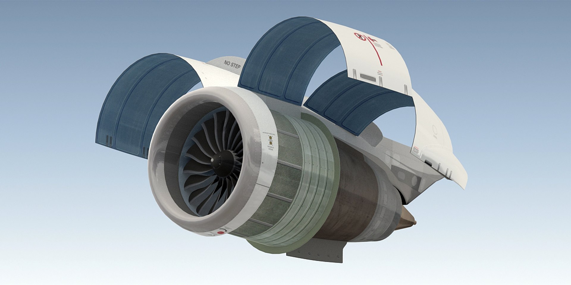 3D Cfm Leap-1a Jet Engine - TurboSquid 1222545