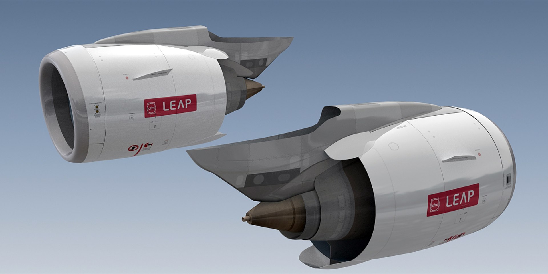 3D Cfm Leap-1a Jet Engine - TurboSquid 1222545