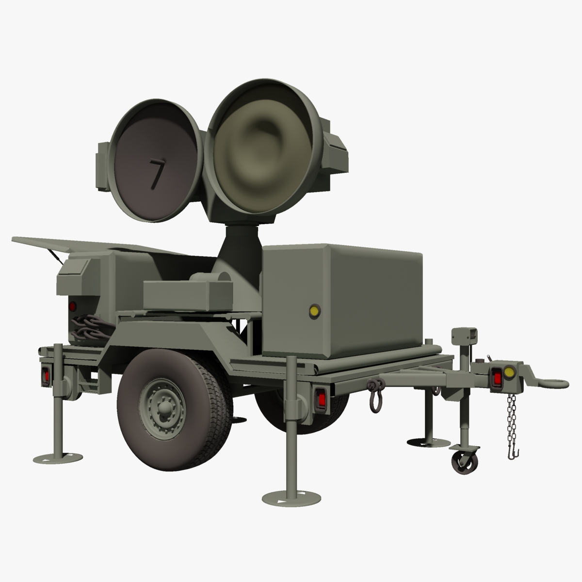 military hawk mpq 46 3d model