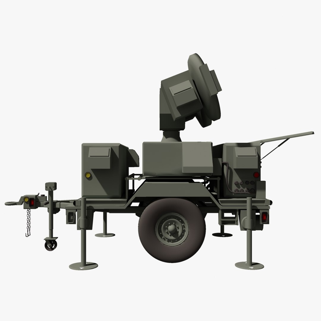 Military Hawk Mpq 46 3d Model