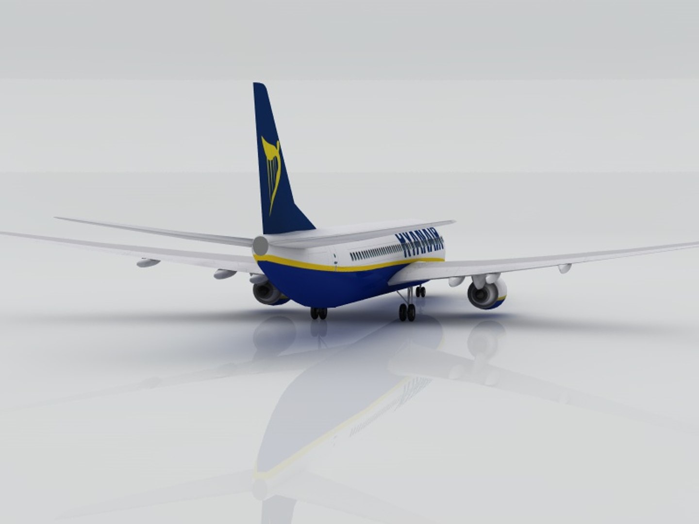 Boeing 737-800 3d Model