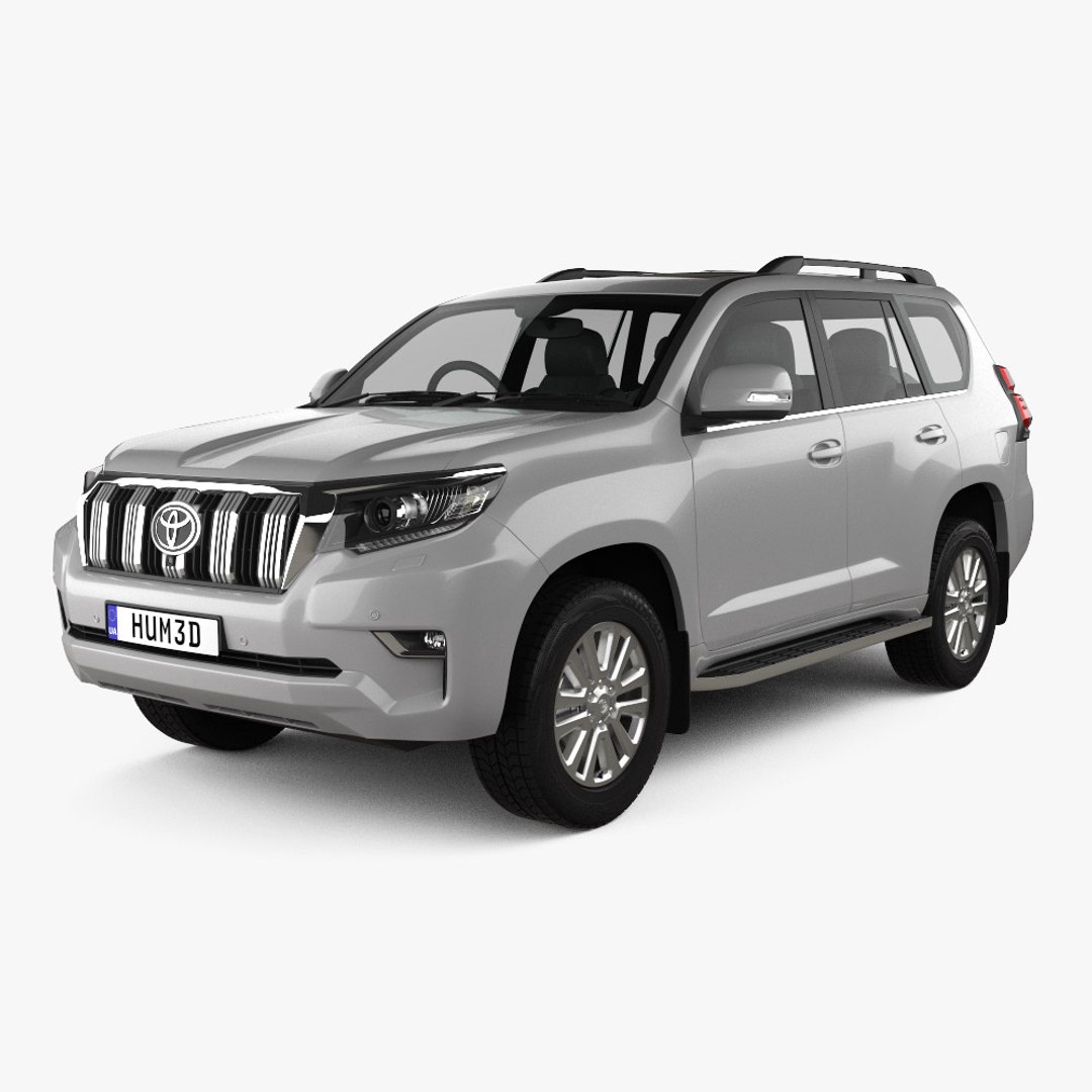 3D Toyota Land Cruiser Prado VX AU-spec 5-door 2017 - TurboSquid 2012056