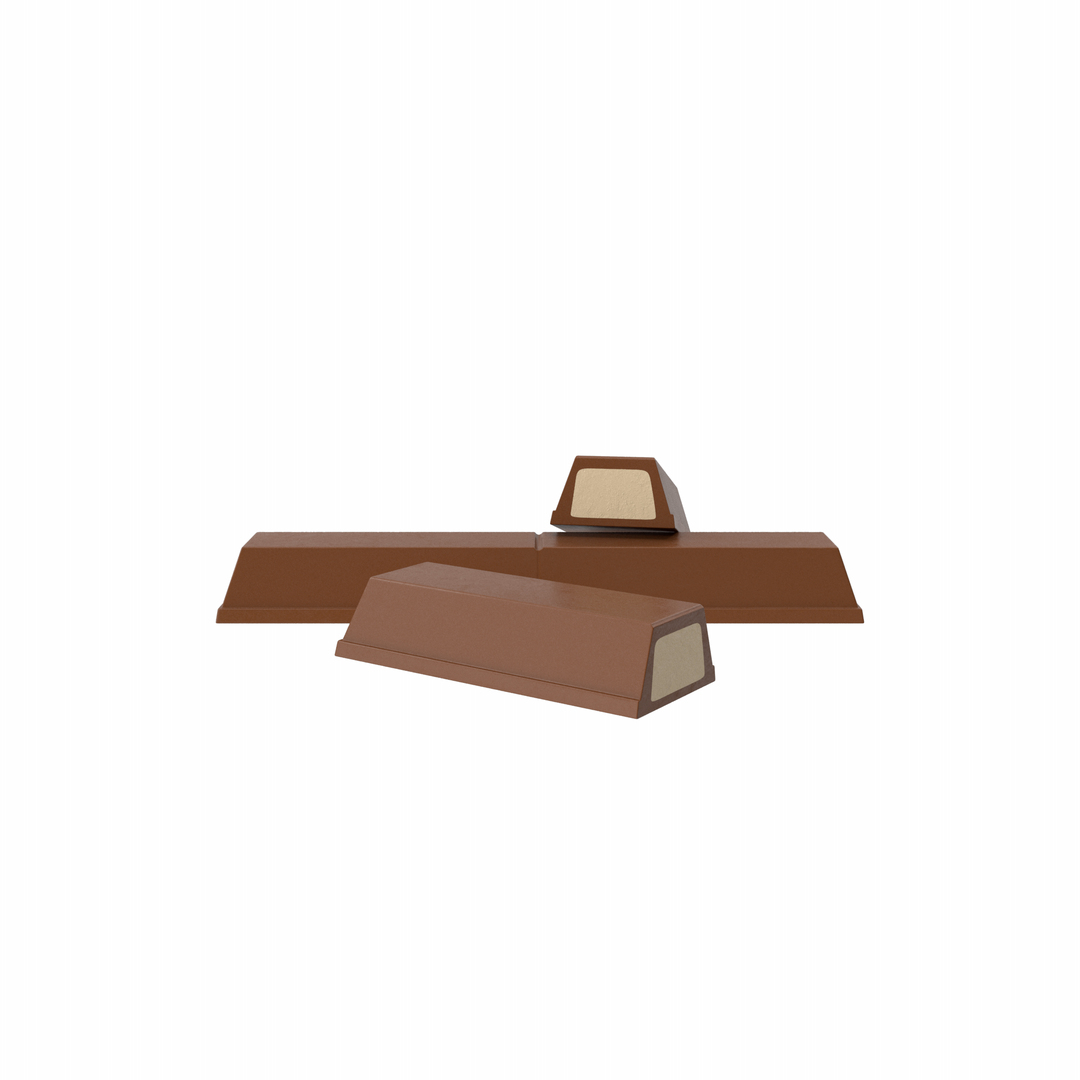 3D Chocolate Bars Model - TurboSquid 2138412