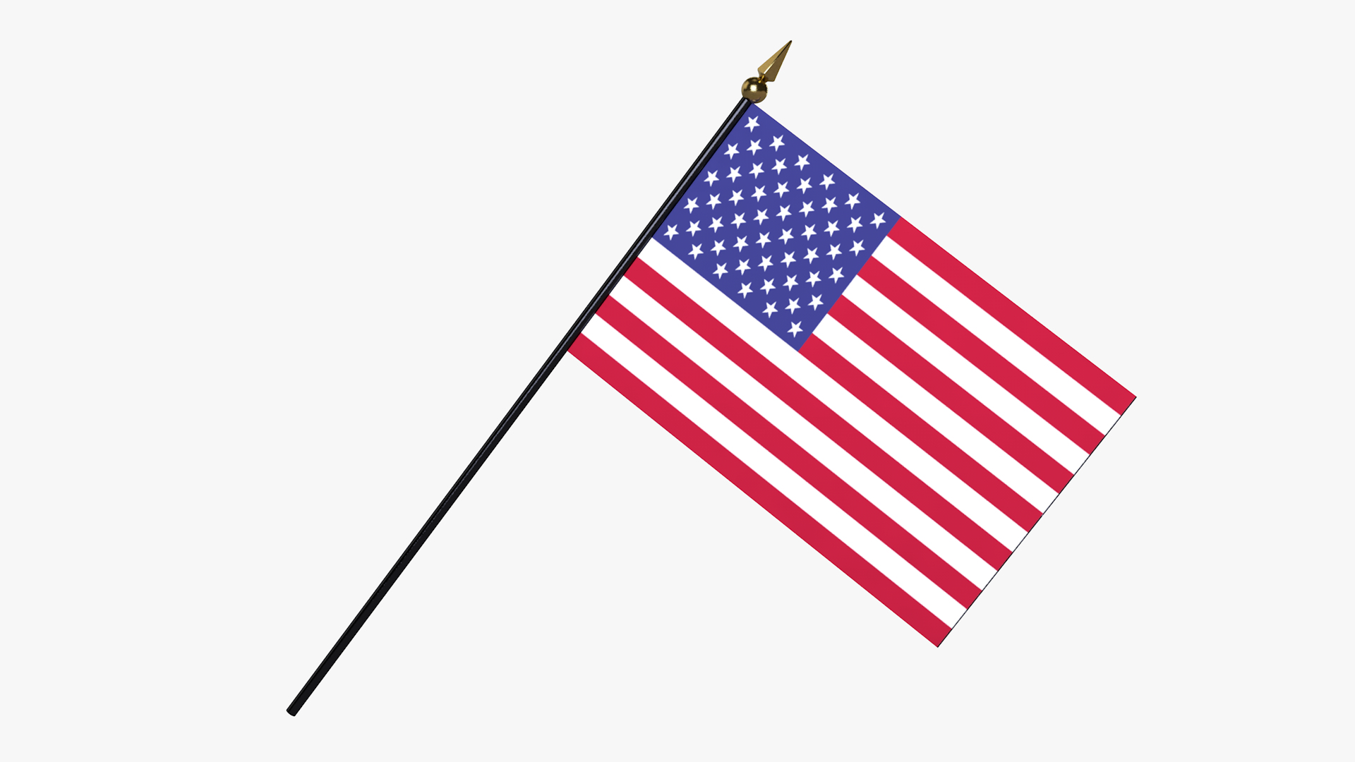 3D Model Miniature Flag - TurboSquid 1852003