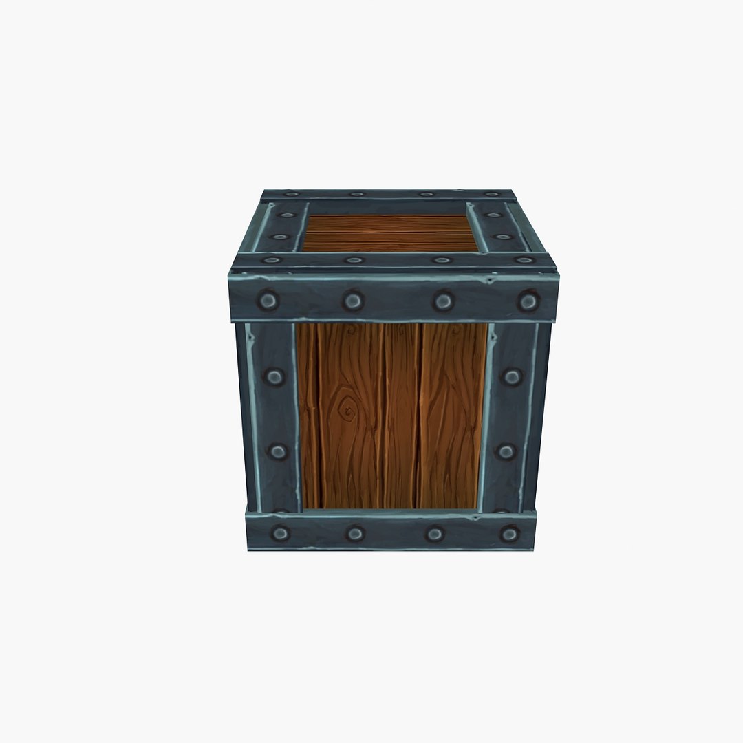 Boxes Hand Painted 3d Max