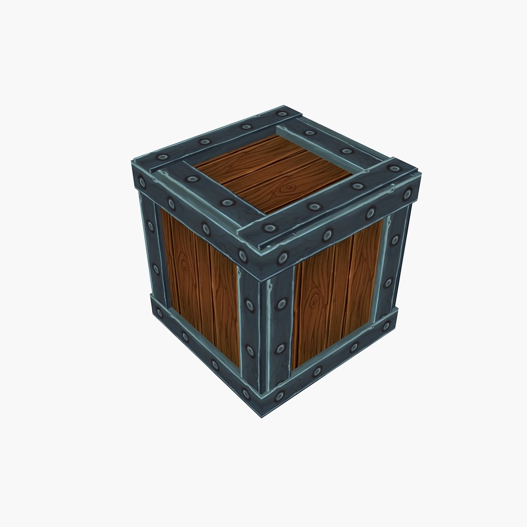 Boxes Hand Painted 3d Max