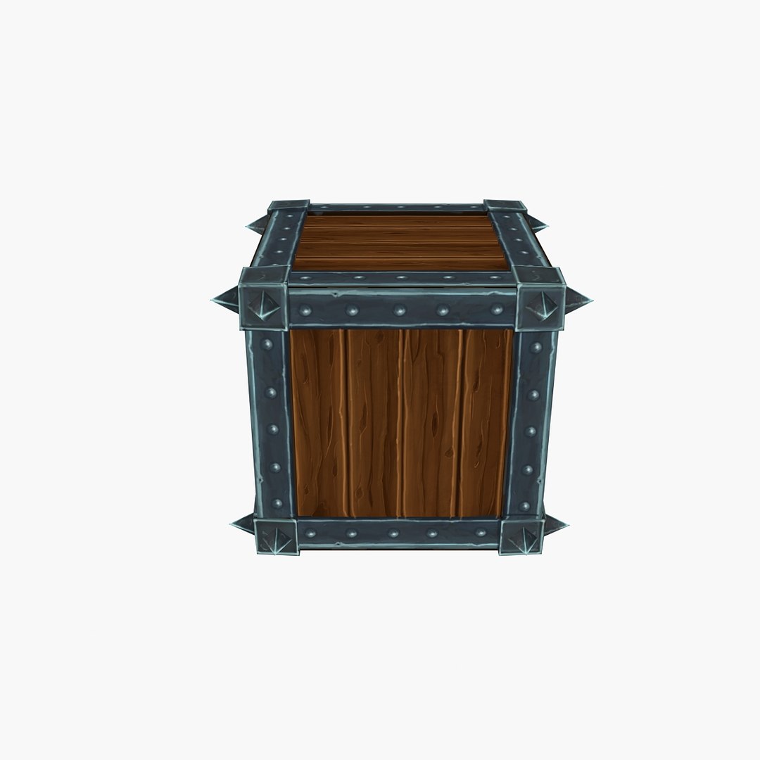 Boxes Hand Painted 3d Max