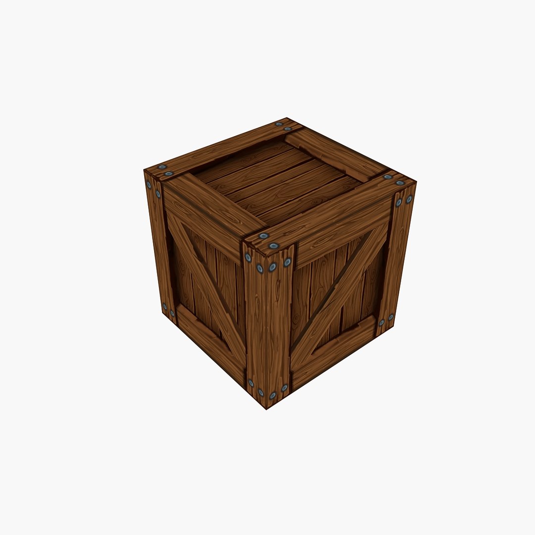Boxes Hand Painted 3d Max
