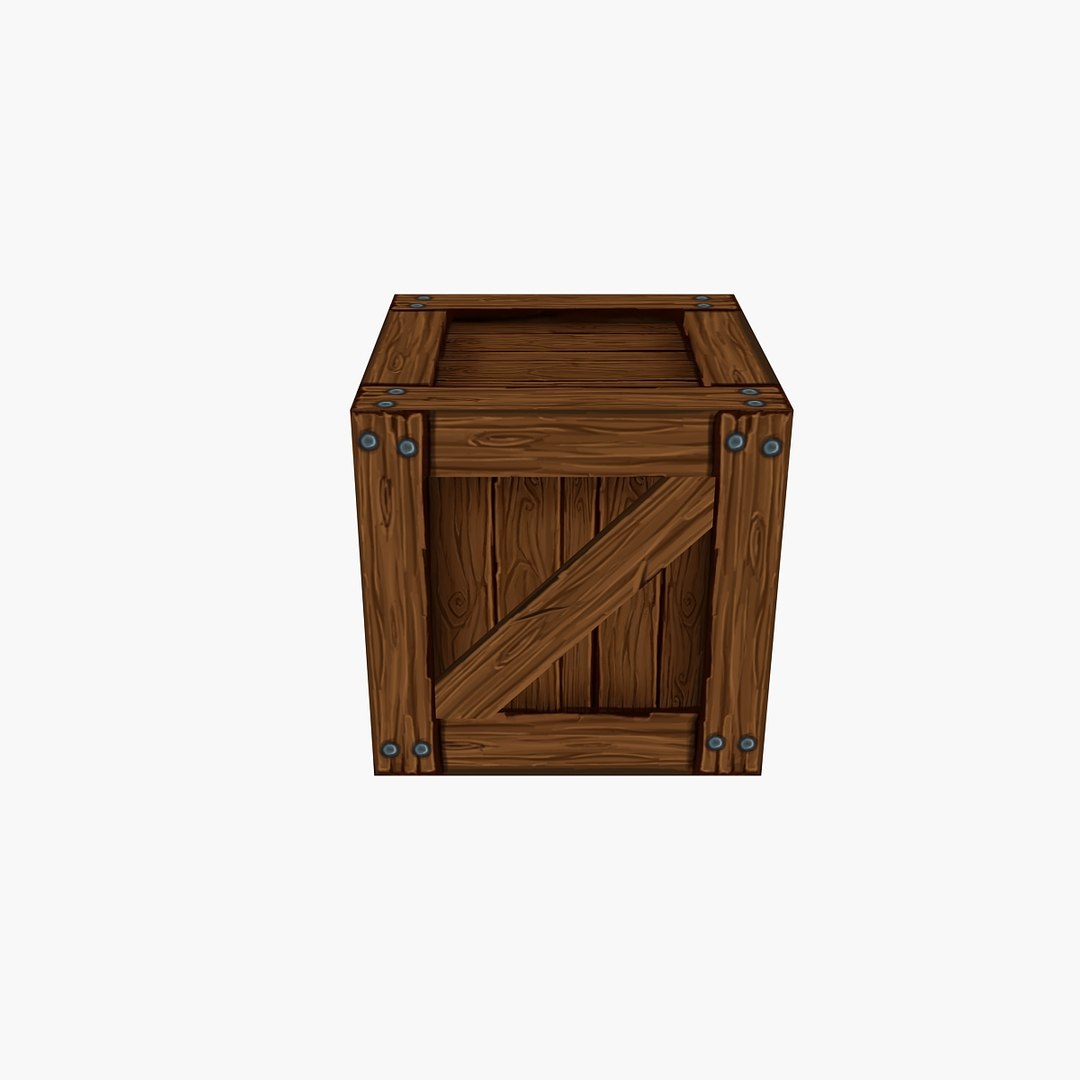 Boxes Hand Painted 3d Max