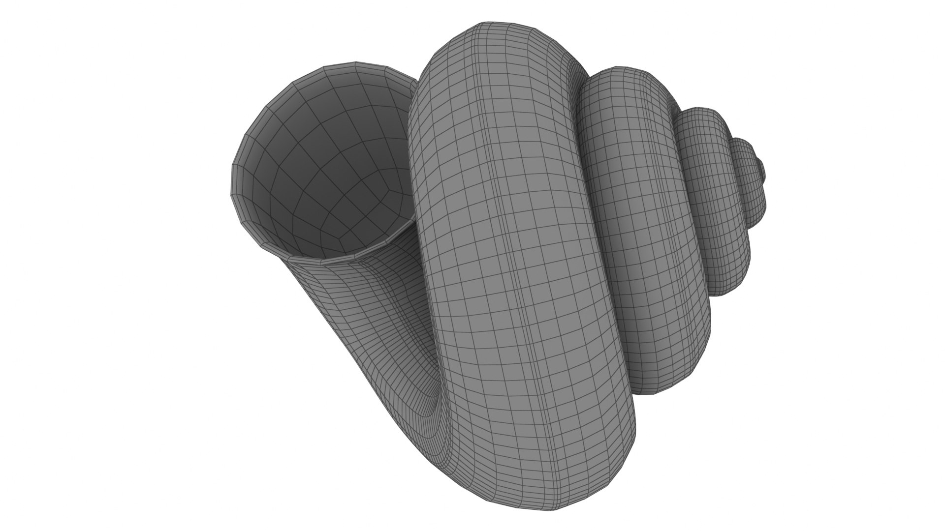 3D Cartoon Sea Shell 04 Model - TurboSquid 2088766