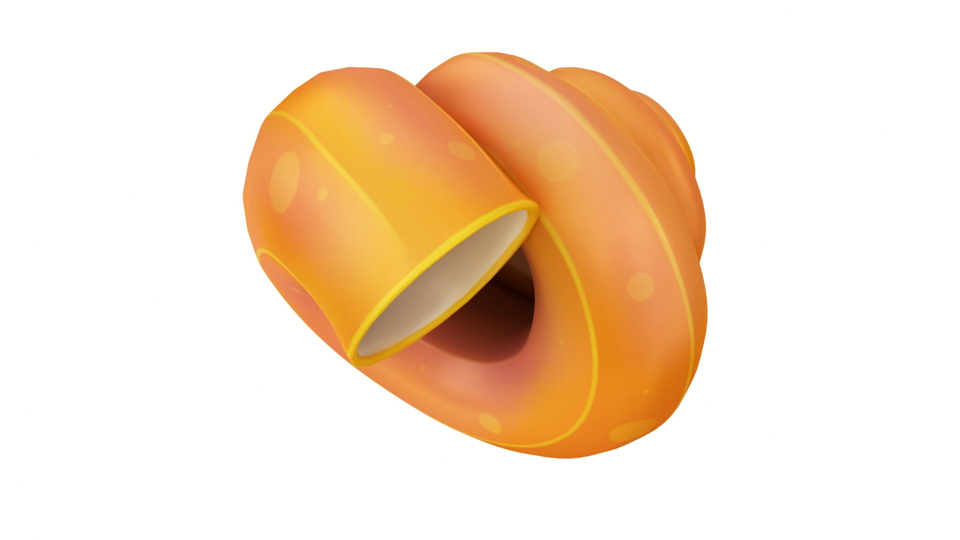 3D Cartoon Sea Shell 04 Model - TurboSquid 2088766