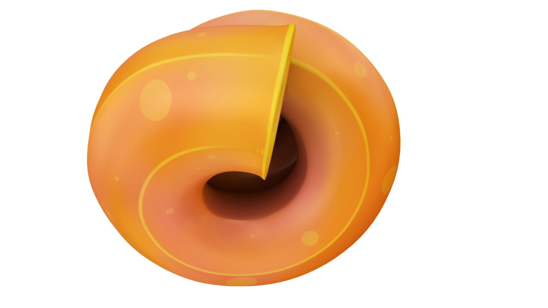 3D Cartoon Sea Shell 04 Model - TurboSquid 2088766