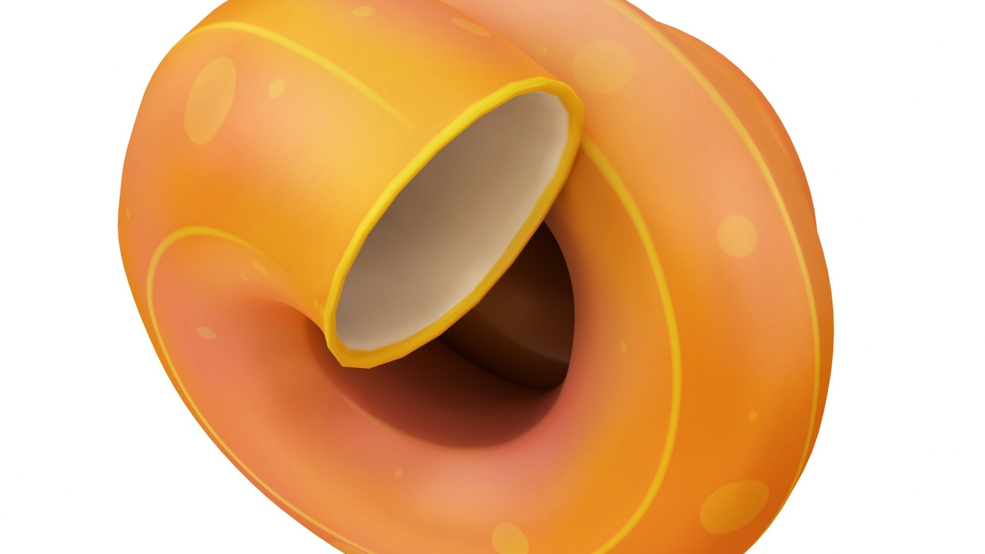 3D Cartoon Sea Shell 04 Model - TurboSquid 2088766