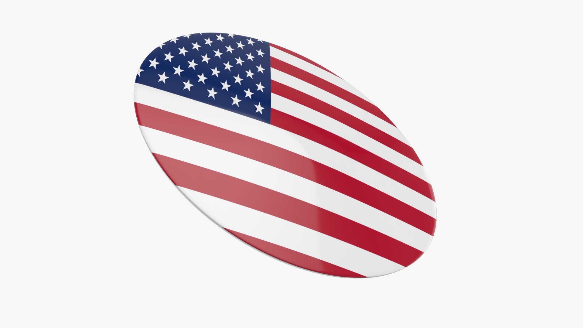 3D Flair Pin Flags Model - TurboSquid 1722045