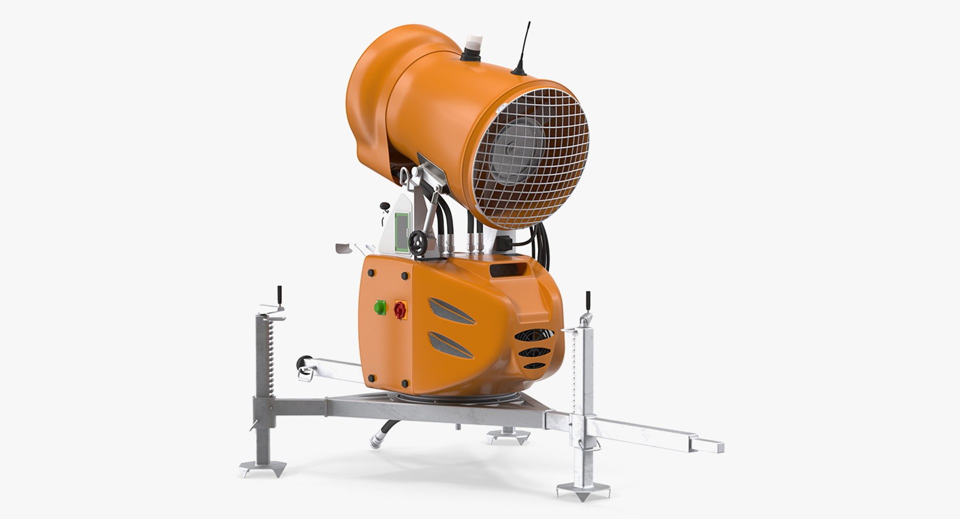 Snowmaking Snow Cannon Platform 3D - TurboSquid 1415724