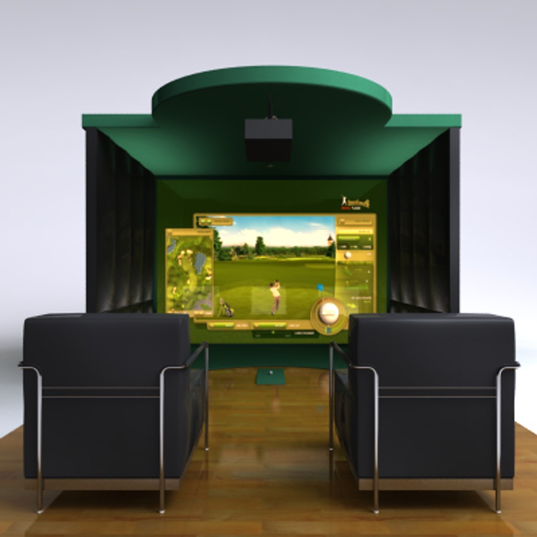 3d Modern Golf Simulator