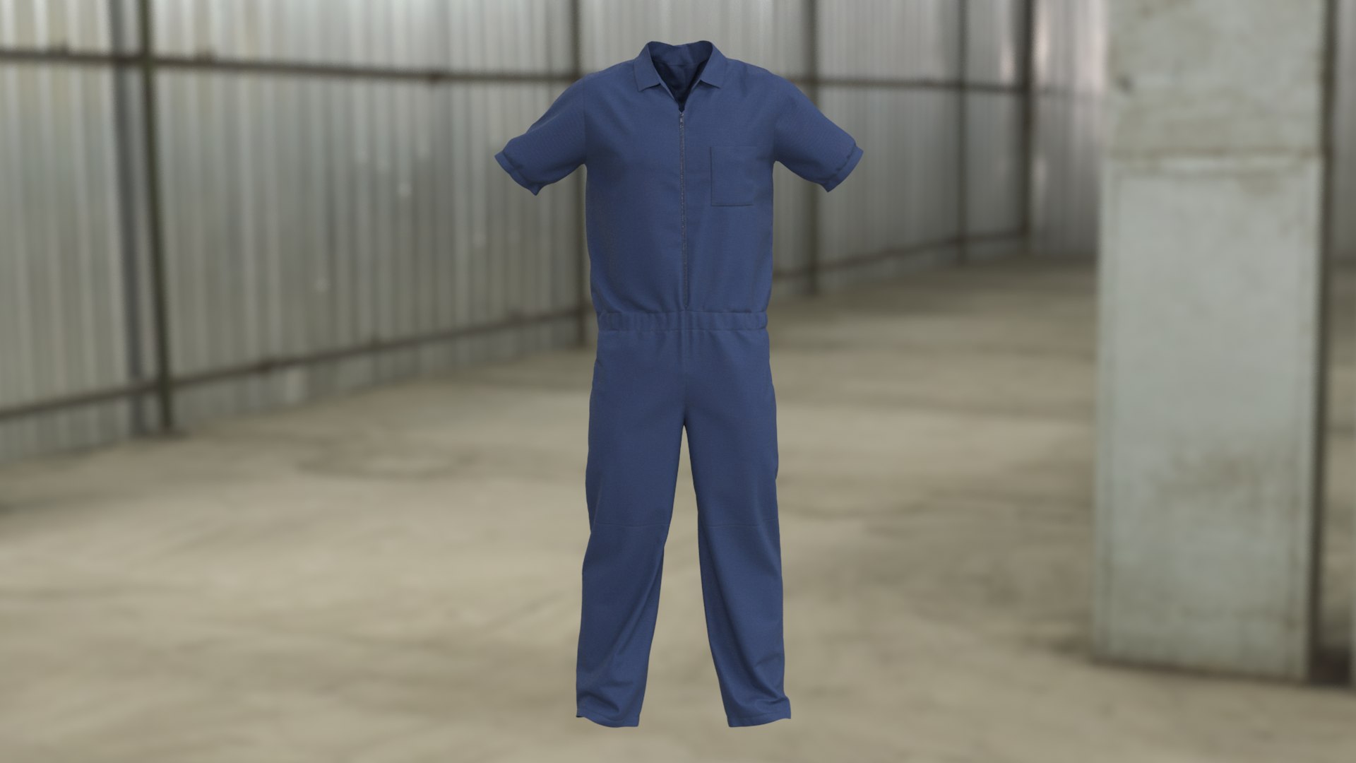 3D Prison Overalls Collection 02 - TurboSquid 2052384