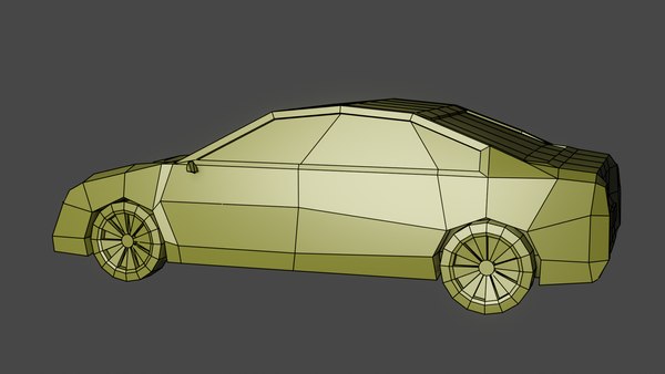 Low Poly Simple Car 3D 모델 3D 모델 - TurboSquid 1737595