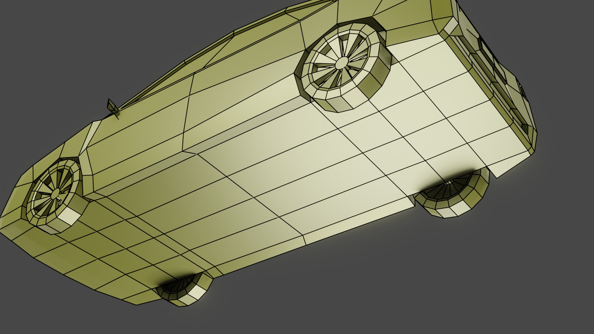 3D Low Poly Simple Car 3d Model - TurboSquid 1737595