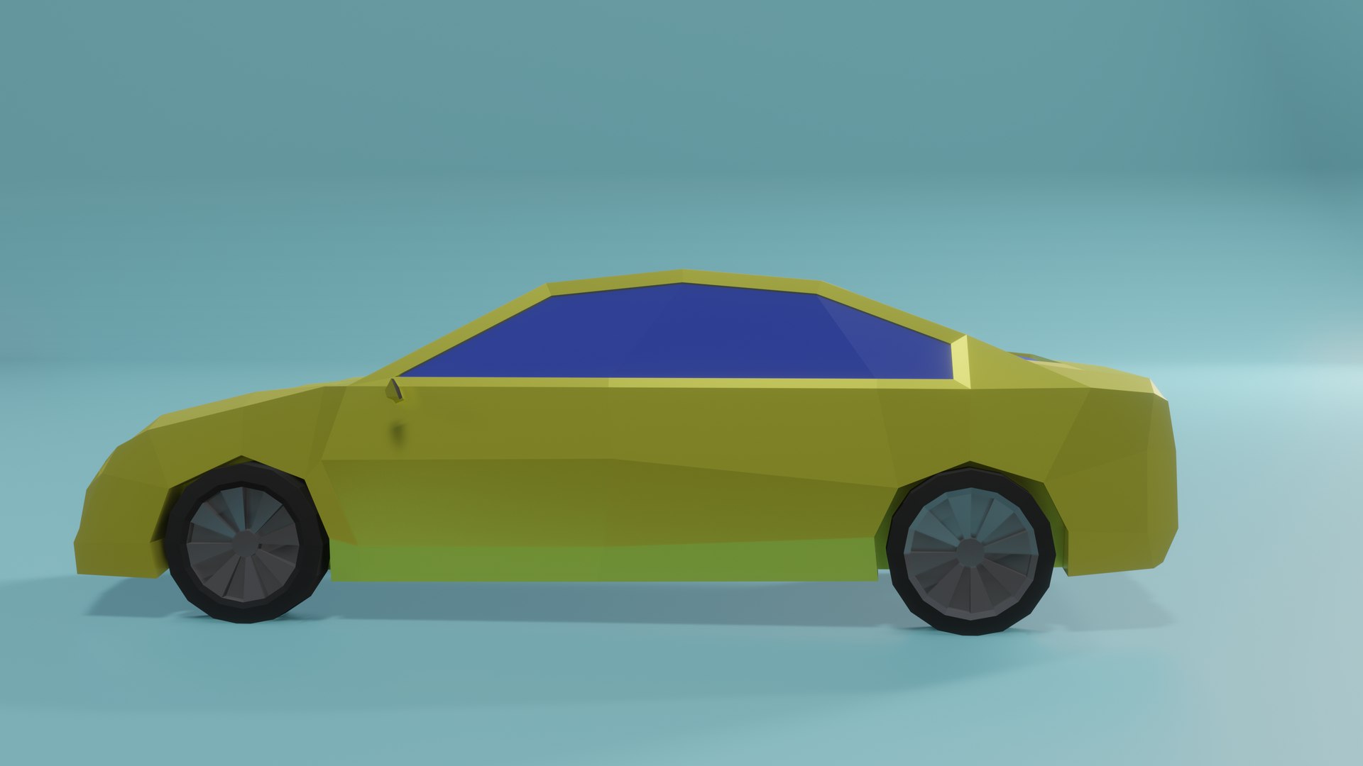 3D Low Poly Simple Car 3d Model - TurboSquid 1737595