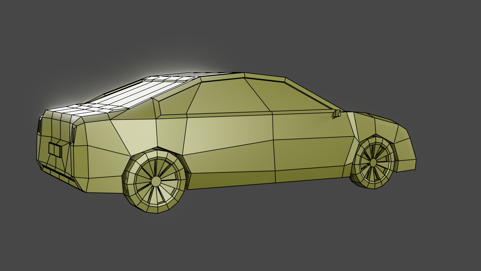 3D Low Poly Simple Car 3d Model - TurboSquid 1737595