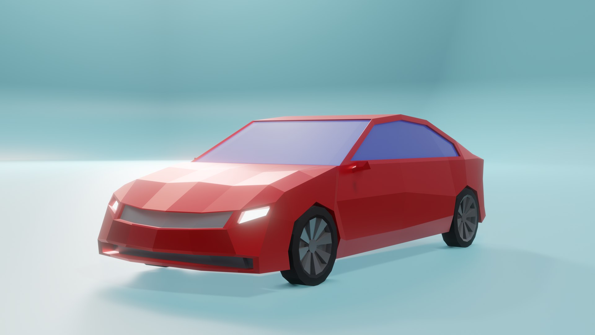 3D Low Poly Simple Car 3d Model - TurboSquid 1737595