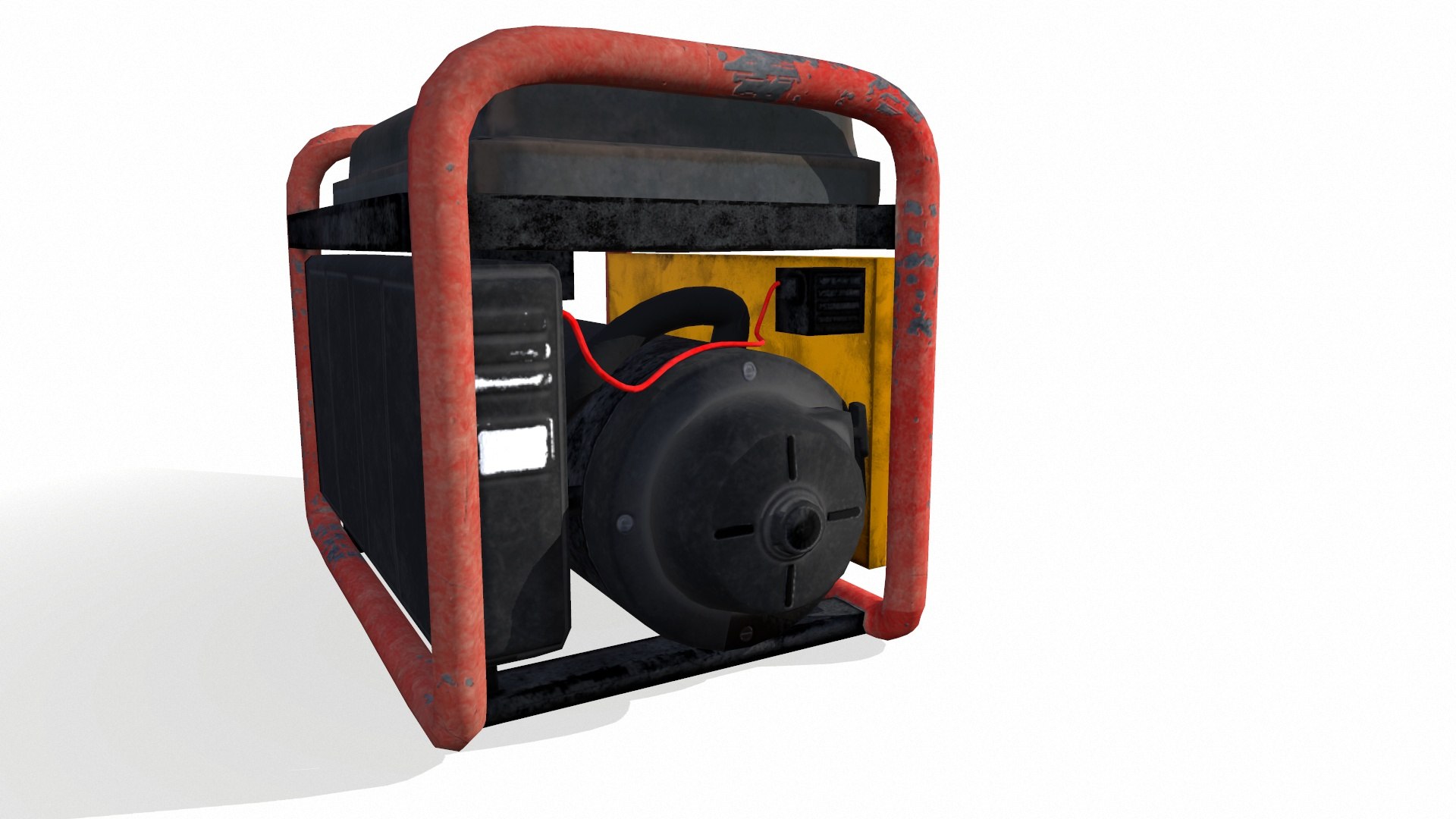 Electric Generator Portable 3D Model - TurboSquid 2324088