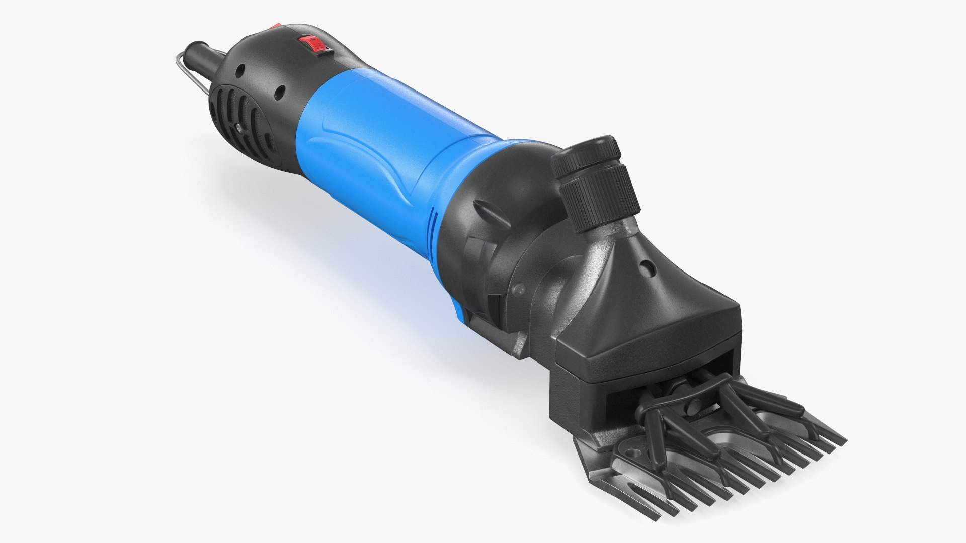 3D Electric Sheep Shears During Use On Lamb Fur Model - TurboSquid 2415867