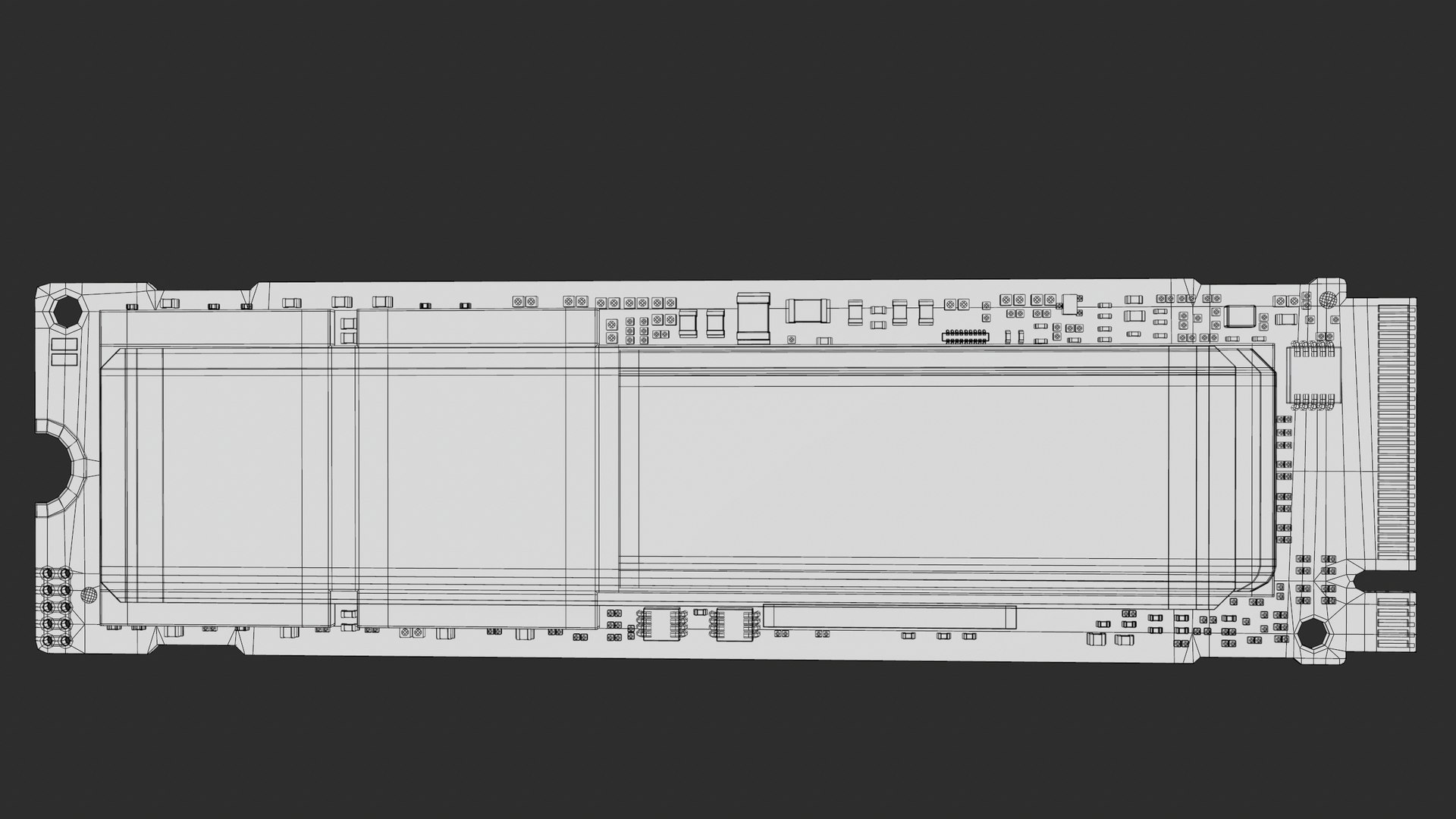 3D Samsung SSD NVME M2 990 PRO 2TB PBR - TurboSquid 2147634